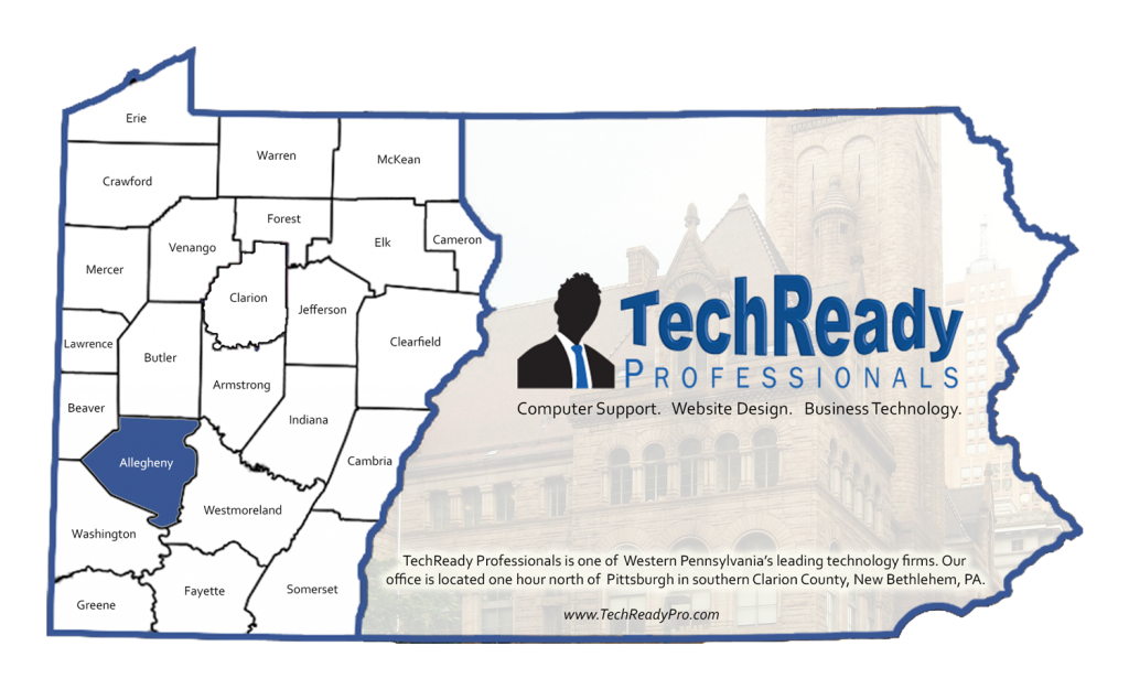 Pittsburgh PA Website Design Allegheny || TechReady