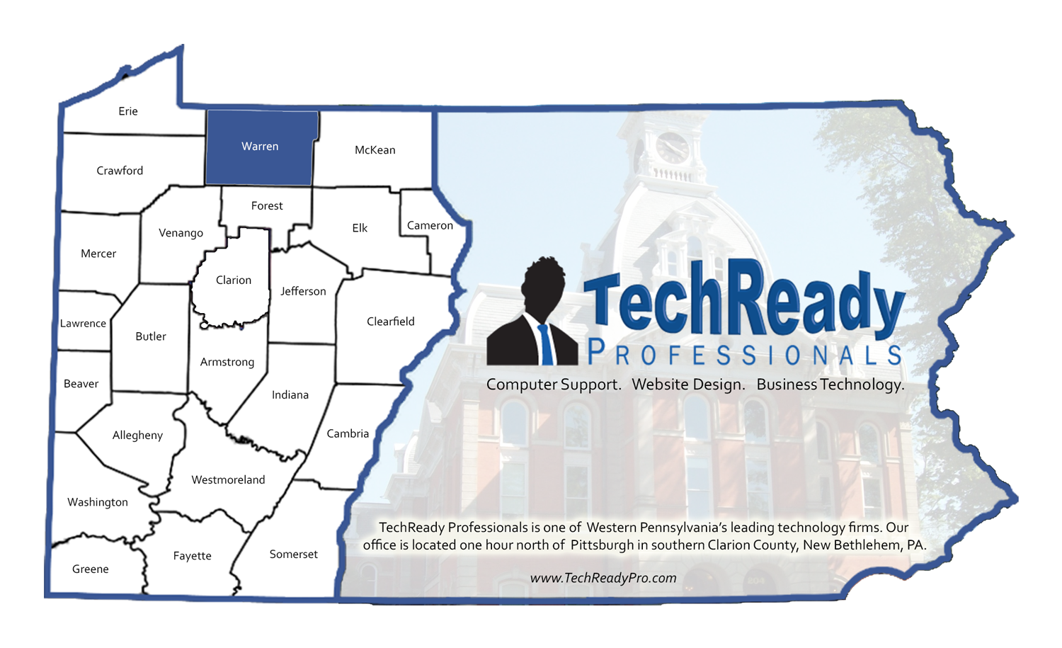 Warren PA Website Design Warren || TechReady